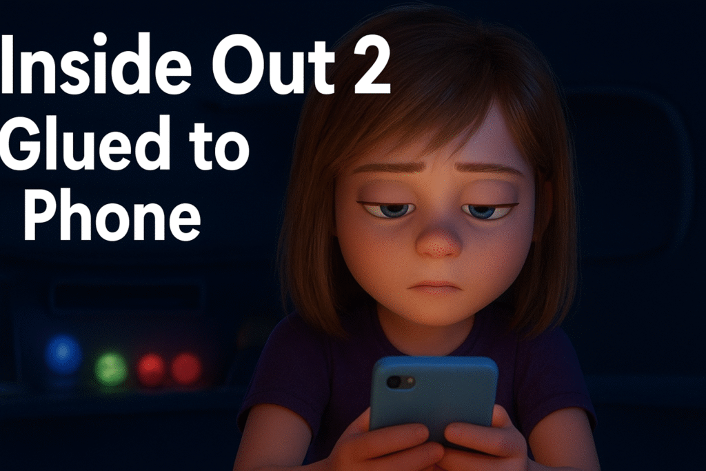 Inside Out 2 Glued to Phone: A Journey Through Tech Addiction